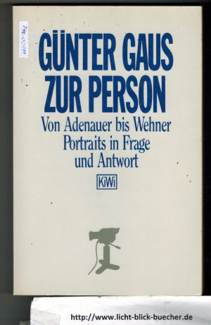 „Günter Gaus“ – Bücher gebraucht, antiquarisch & neu kaufen