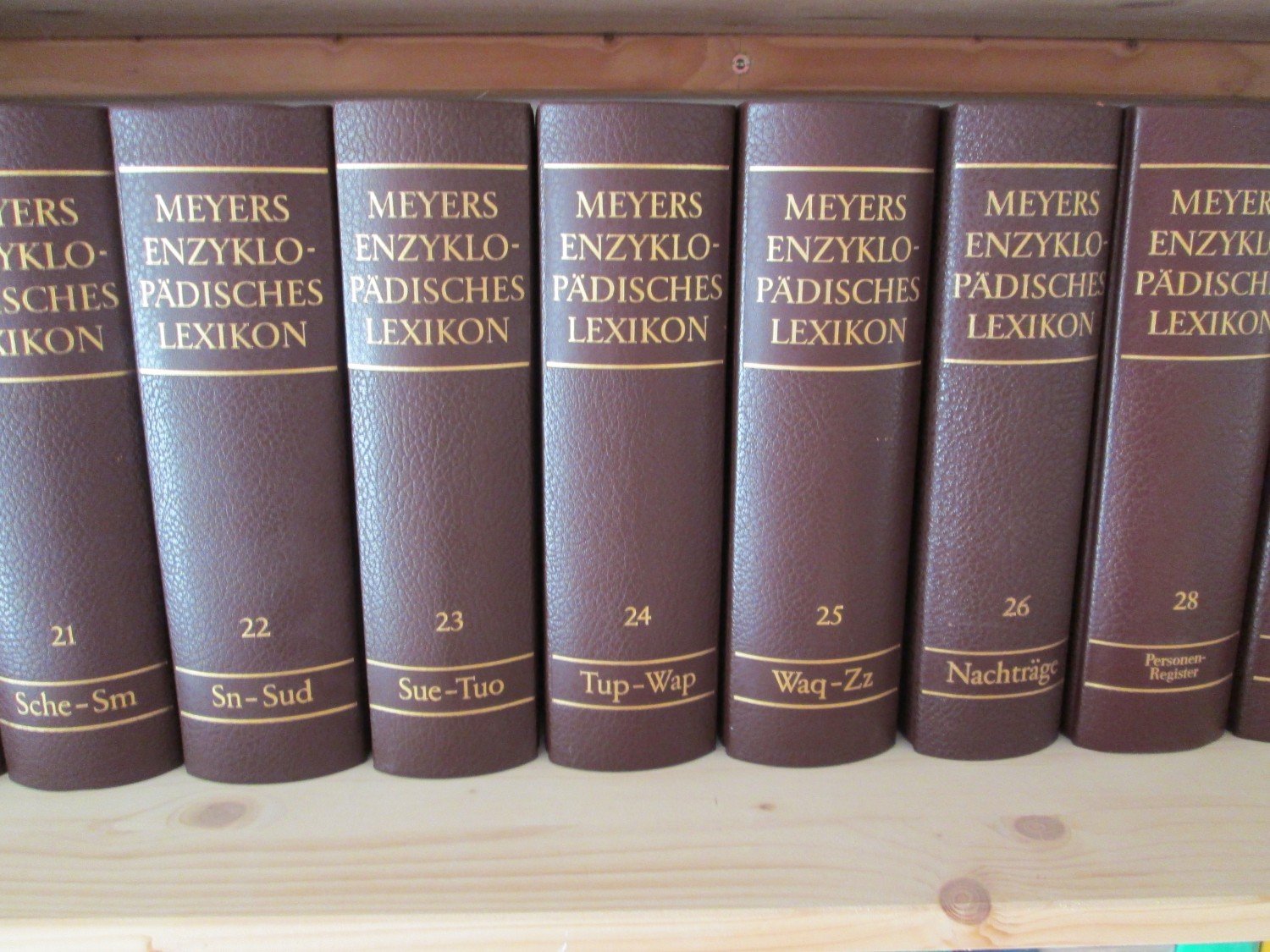 „Meyers Enzyklopädisches Lexikon 25 Bände“ – Bücher gebraucht ...