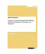 „Systeme zur Unterstützung der Beschaffung in KMU am Beispiel von ...