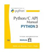 „Python/C API Manual - Python 3“ – Bücher gebraucht, antiquarisch & neu kaufen