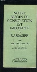 „Notre besoin de consolation est impossible a rassasier.“ – Bücher ...