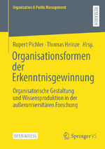 ISBN 9783658443306 "Organisationsformen der Erkenntnisgewinnung ...