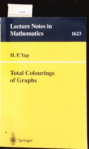 „Total colourings of graphs.“ – Bücher gebraucht, antiquarisch & neu kaufen