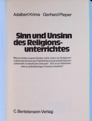 „Krims Adalbert Und Gerhard Pieper“ – Bücher gebraucht, antiquarisch ...