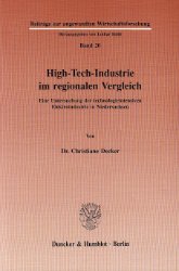 „High-Tech-Industrie im regionalen Vergleich“ – Bücher gebraucht ...