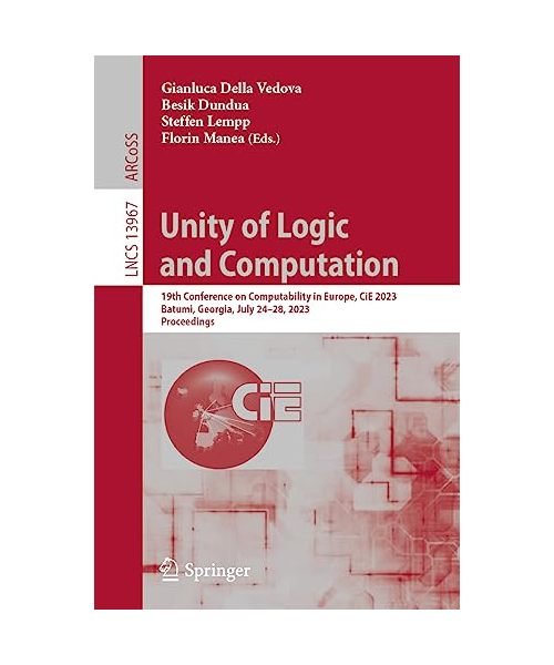 „Unity of Logic and Computation“ – Bücher gebraucht, antiquarisch & neu ...