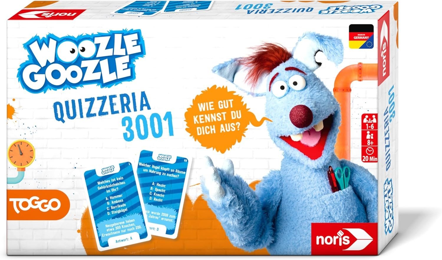 „Noris 606102073 - Toggo, Woozle Goozle Quizzeria 3001, …“ – Spiel neu ...