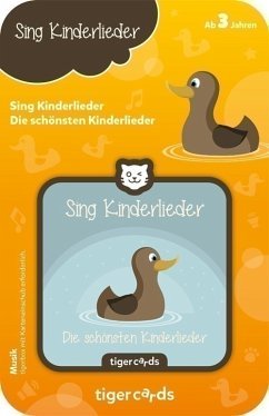 „tigercard - Sing Kinderlieder - Die schönsten Kinderlieder“ – Spiel neu kaufen – A02E5mZL41ZZ0