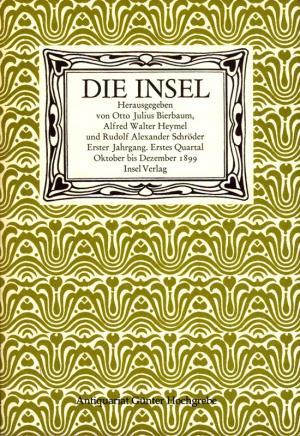 „Die Insel. Faksimileausgabe in zwölf Bänden / Die ersten …“ – Buch ...