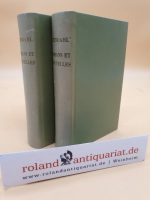 „Stendhal, Romans et nouvelles 2 Bände Texte établi et annoté par Henri ...