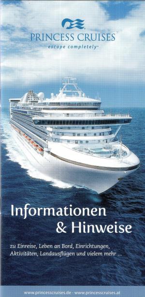 „Princess Cruises "escape completely" - Informationen & …“ – Buch ...