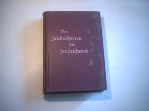„Von Friedrichscron bis Friedrichsruh.“ (Crone-Schwiening, C.)) – Buch ...