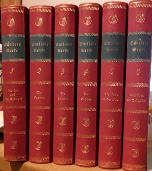 „Schiller - 6 Bände der Sanssouci-Ausgabe 1.“ – Buch antiquarisch kaufen – A02zaku101ZZX