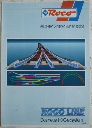 „ROCO Neuheiten 1989 Prospekt Katalog ROCO LINE H0 …“ – Buch gebraucht ...