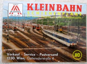 „KLEINBAHN Prospekt Gleisplan Ratgeber H0 80-er Jahre 39 …“ – Buch ...