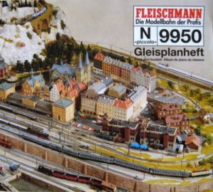 „Fleischmann N piccolo Gleispläne 9950 Gleisplan Älteres …“ – Buch ...