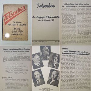 „Tatsachen. Die Leipziger DAF-Tagung 2.“ – Buch Erstausgabe kaufen ...