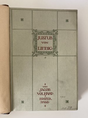 „Jacob Volhard, Justus von Liebig“ – Bücher gebraucht, antiquarisch ...