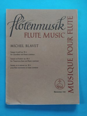 „Sonate h-moll III/2 für Querflöte und Basso continuo“ – Bücher gebraucht, antiquarisch & neu kaufen