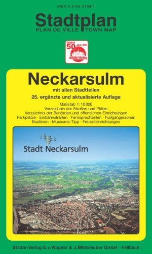 „Stadtplan Neckarsulm] Stadtplan, plan de ville, town map …“ – Buch ...