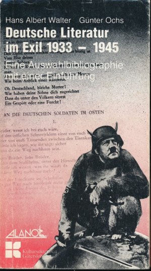 „Walter, Hans-Albert; Ochs“ – Bücher gebraucht, antiquarisch & neu kaufen