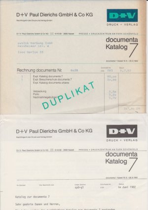 „Katalog zur documenta 7.“ – Buch gebraucht kaufen – A02GfnZn01ZZ5