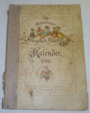 „Münchener fliegende Blätter - Kalender für 1888 Jahrgang“ – Bücher ...