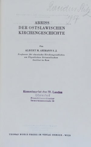 „Ammann, Albert S“ – Bücher gebraucht, antiquarisch & neu kaufen