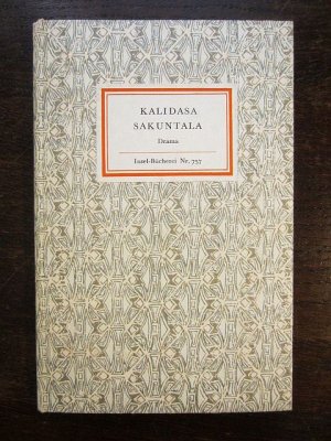 „Kalidasa Sakuntala Drama = Insel-Bücherei 757“ – Bücher gebraucht ...