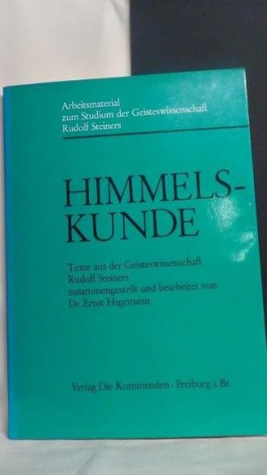 „Himmelskunde.“ (Hagemann, Dr. Ernst Zust) – Buch gebraucht kaufen ...