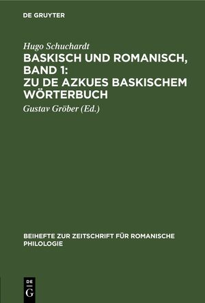 „baskisch“ – Bücher gebraucht, antiquarisch & neu kaufen