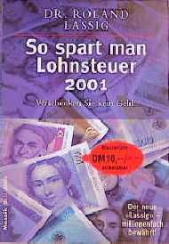 „So spart man Lohnsteuer 2001“ – Bücher gebraucht, antiquarisch & neu ...