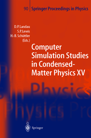 „Computer Simulation Studies in Condensed-Matter Physics XV.“ (Landau ...