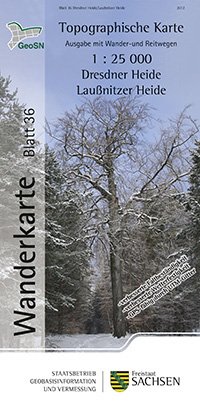„Topographische Karte 36 Dresdner Heide“ – Buch gebraucht kaufen ...
