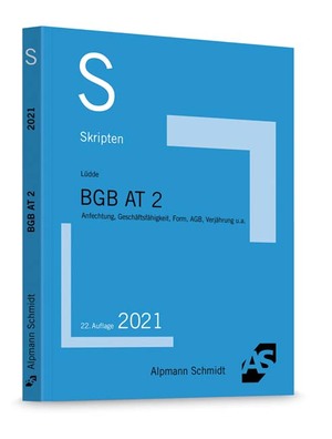 „Skript BGB AT 2: Anfechtung, Geschäftsfähigkeit, Form, …“ – Bücher ...