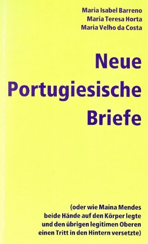 ISBN 3925867155 "Neue Portugiesische Briefe" – gebraucht, antiquarisch & neu kaufen