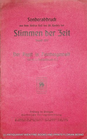 „Der Papst in Feindesgewalt = aus Die Stimmen der Zeit 89 5“ – Bücher ...