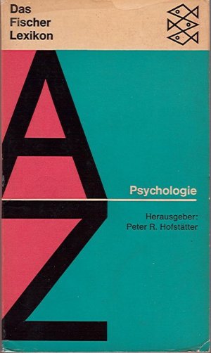 „Hofstätter, Peter R., Das Fischer-Lexikon Psychologie“ – Bücher ...