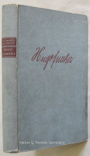 „Blunck Richard Hugo Junkers Der Mensch und das Werk“ – Bücher ...