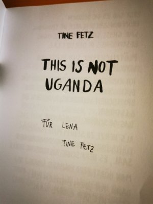„This is not Uganda Beobachtungen aus Israel“ – Bücher gebraucht ...