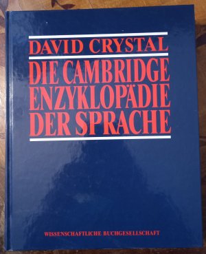 „David Crystal, DIE CAMBRIDGE ENZYKLOPÄDIE DER SPRACHE“ – Bücher ...