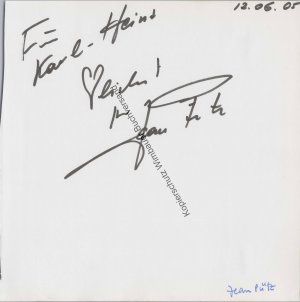 „Original Autogramm Jean Pütz /// Autograph signiert signed“ – Bücher ...