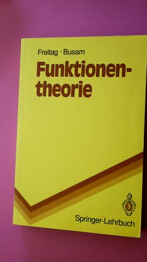 „Freitag, Eberhard; Busam, FUNKTIONENTHEORIE“ – Bücher gebraucht ...