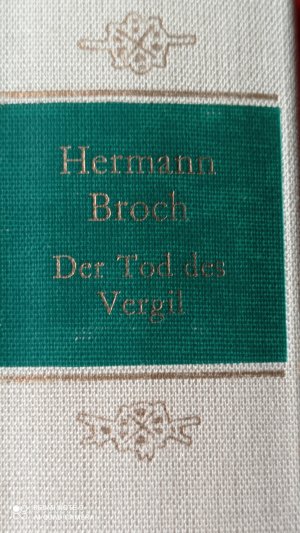 „hermann broch, volk, tod vergil“ – Bücher gebraucht, antiquarisch ...
