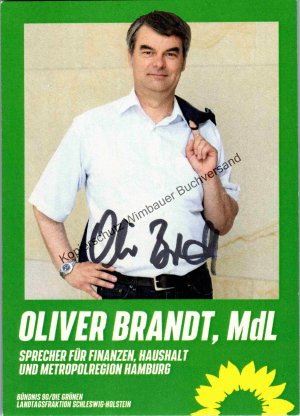 „Original Autogramm Oliver Brandt MdL /// Autograph signiert signed ...