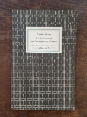 „Bekenntnisse des Hochstaplers Felix Krull - Insel-Bücherei …“ – Bücher ...