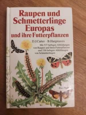 „Raupen und Schmetterlinge Europas und ihre Futterpflanzen“ (David J ...