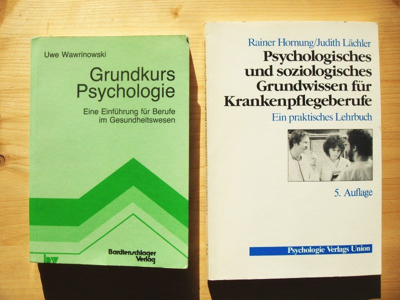„Uwe Wawrinowski, Zwei Bücher Grundkurs Psychologie Eine Einführung für ...