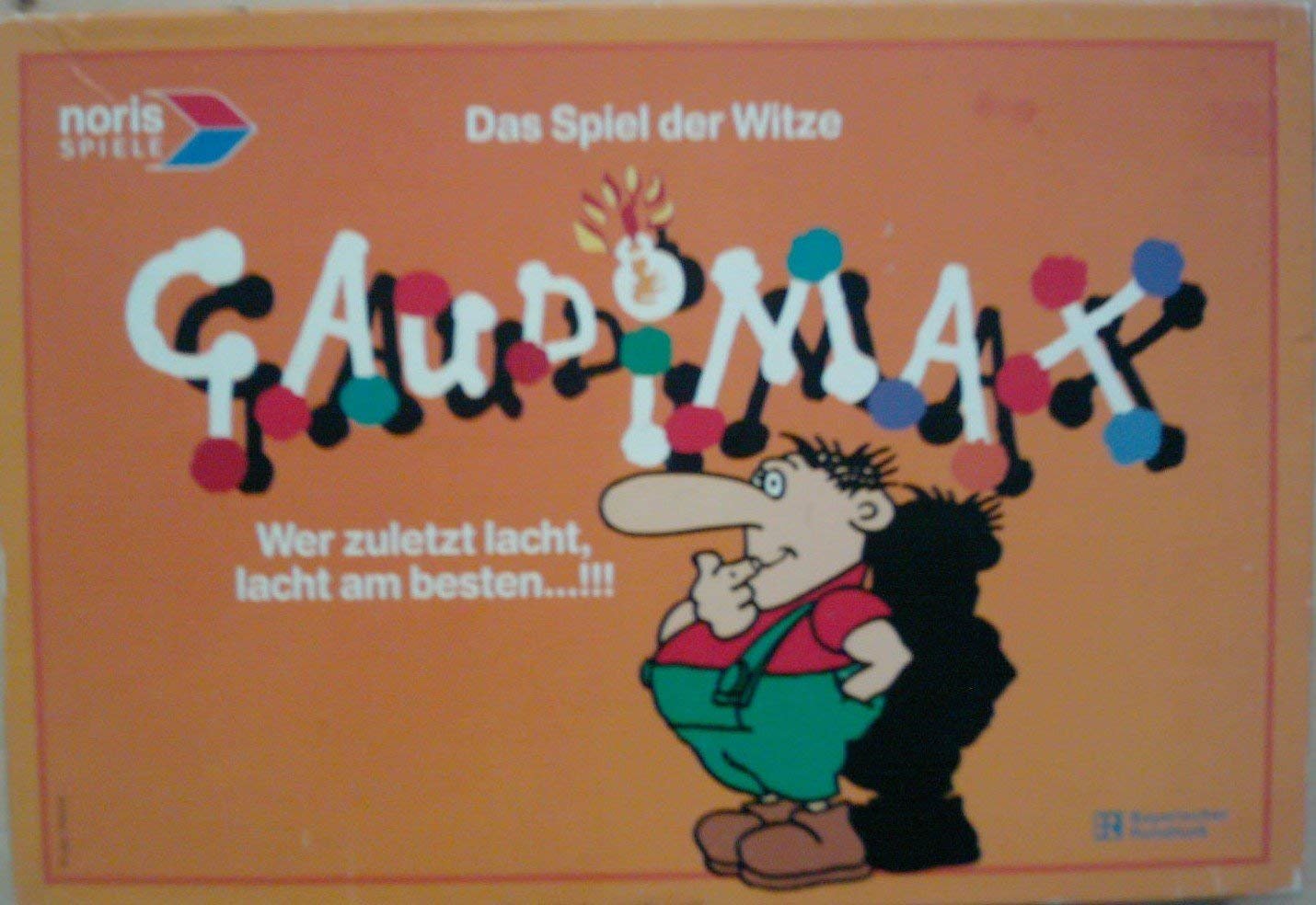 „Gaudimax Das Spiel der Witze Wer zuletzt lacht lacht am …“ (Noris ...