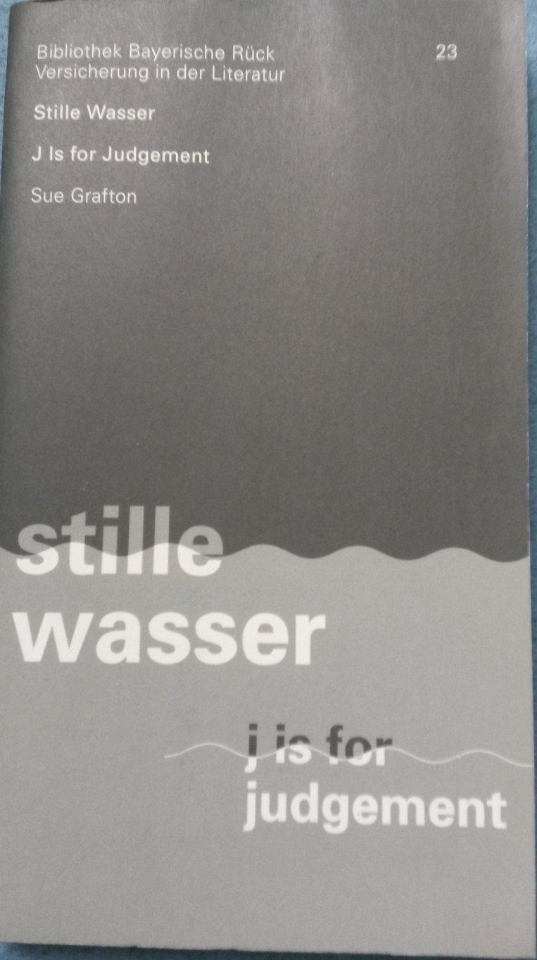 „Stille Wasser - J Is for Judgement - Taschenbuch - …“ (Sue Grafton ...